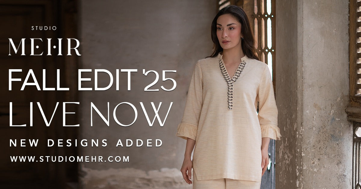 The Essence of Khaddar: Studio Mehr’s Fall Edit for Elegant Winter Fas