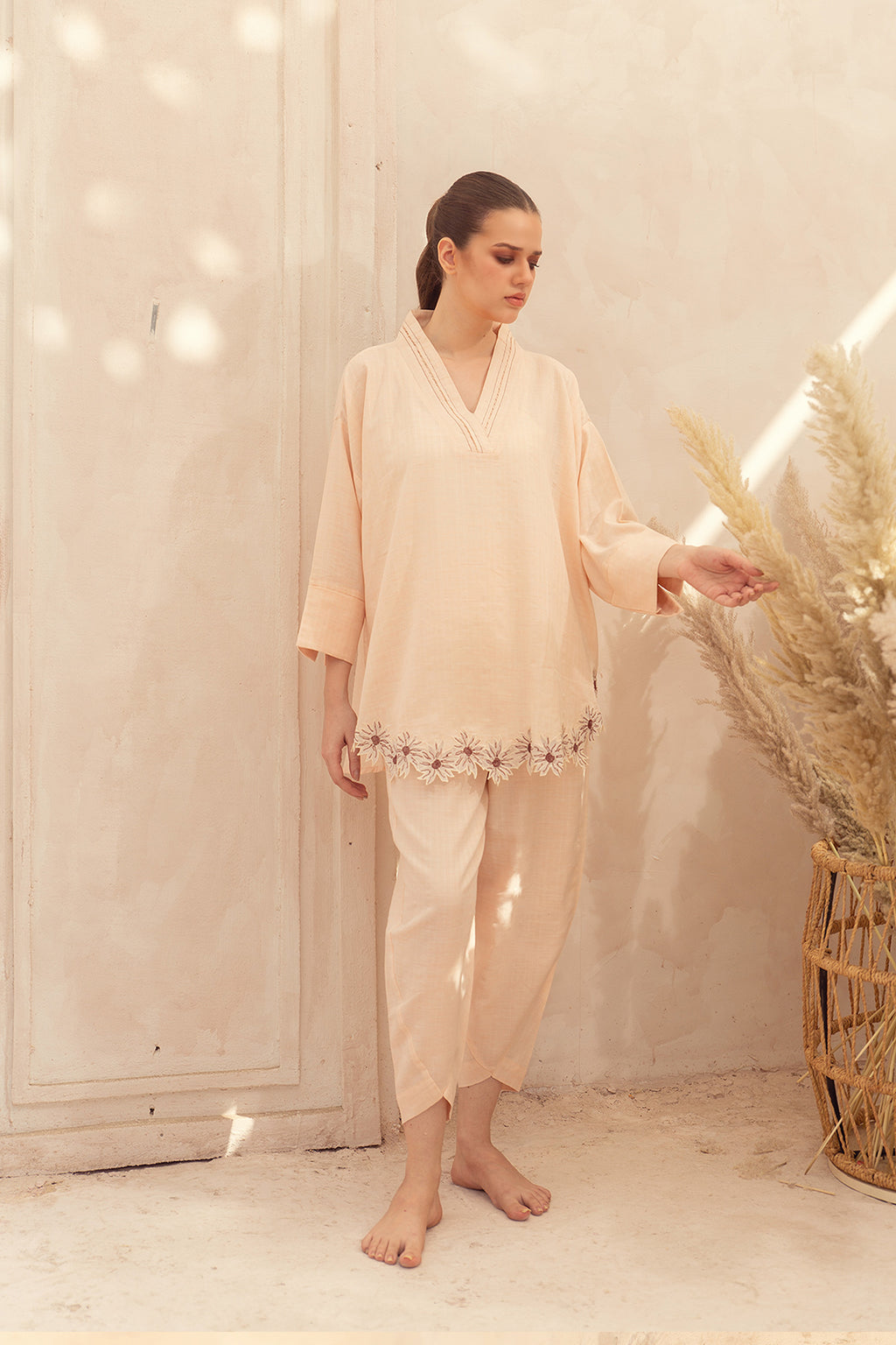 Peach Puff Matching Set – Studio Mehr